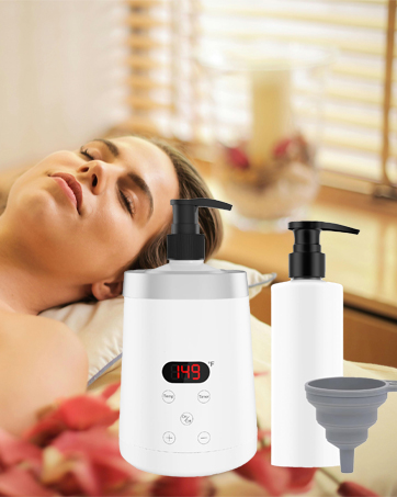 Amazon.com: Massage Lotion Warmer Professional Electric Lotion Digital Heater for SPA, Compact ...