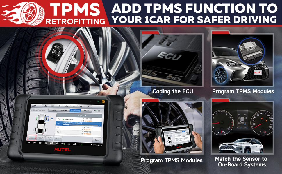 Autel MaxiCheck MX808S-TS Android 11: [2024 Same as MaxiCOM MK808S-TS ...