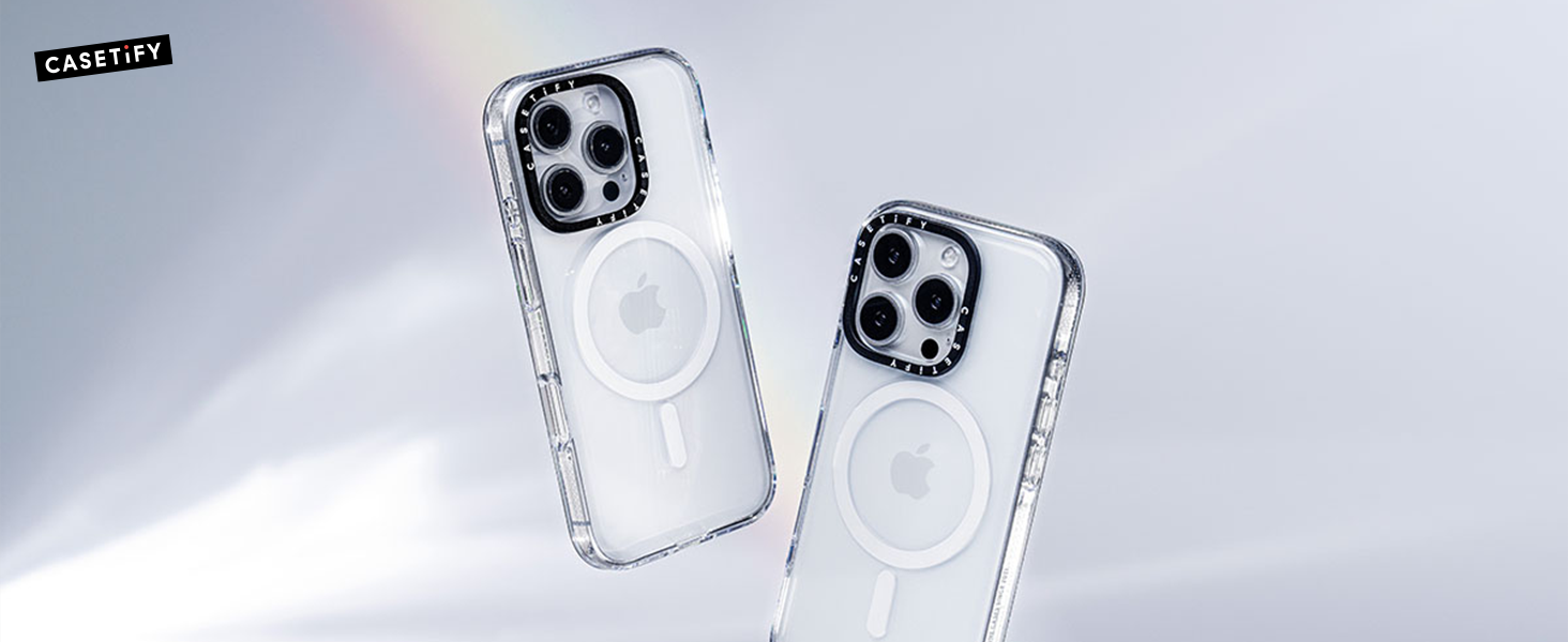 CASETiFY Clear iPhone 16 Pro Max Case [Not Yellowing / 6.6 ft. 3X Military Grade Drop Protection ...