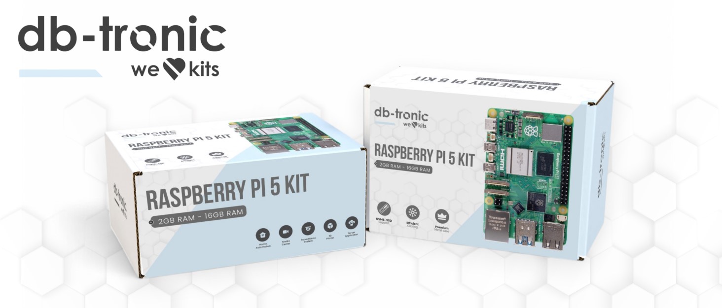 Raspberry Pi 5 8GB Starter-Kit Black | 27W USB-C Netzteil | Gehäuse mit ...