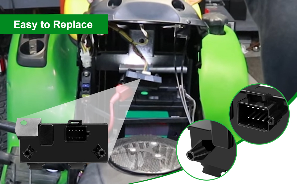 Amazon.com: Electronic Control Unit Module Compatible with John Deere X300 X300R X304 X305R X310 ...