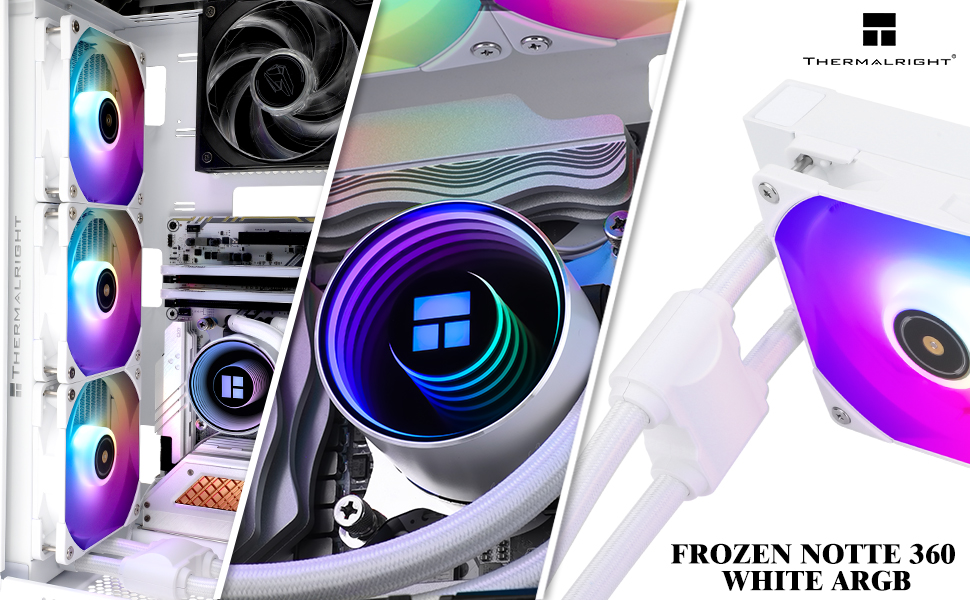 Thermalright Frozen Notte 360 Black ARGB Water Cooling CPU Cooler, 360 CPU Cooler Specifications ...