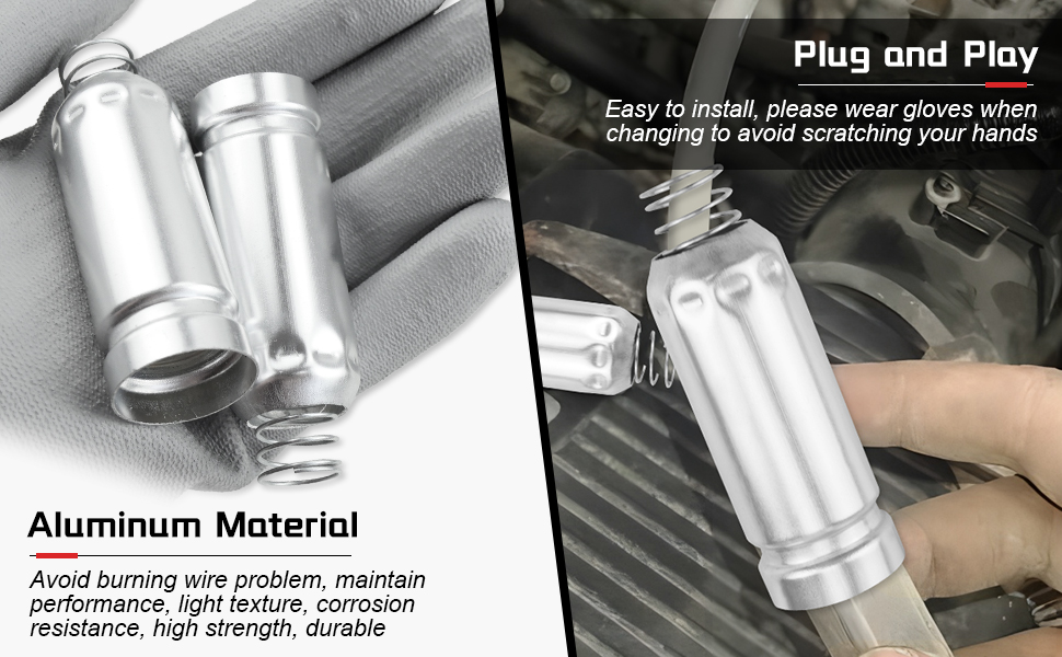 Amazon.com: ANODZU Spark Plug Wire Metal Heat Shield Fit for Chevy Buick GMC 5.3/6.0/6.2/7.0L LS ...