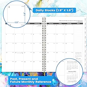 Amazon.com : 2025-2026 Monthly Planner/Calendar - 2 Year Monthly ...