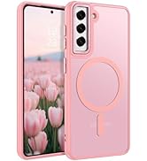 Amazon.com: DUEDUE for Samsung Galaxy S21 Case Magnetic[Compatible with Magsafe], Translucent ...