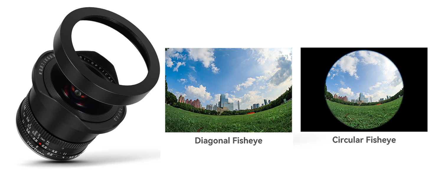 TTARTISAN 7.5mm F2.0 APS-C Large Aperture with 180° Angle of View Fisheye Lens for Canon RF ...