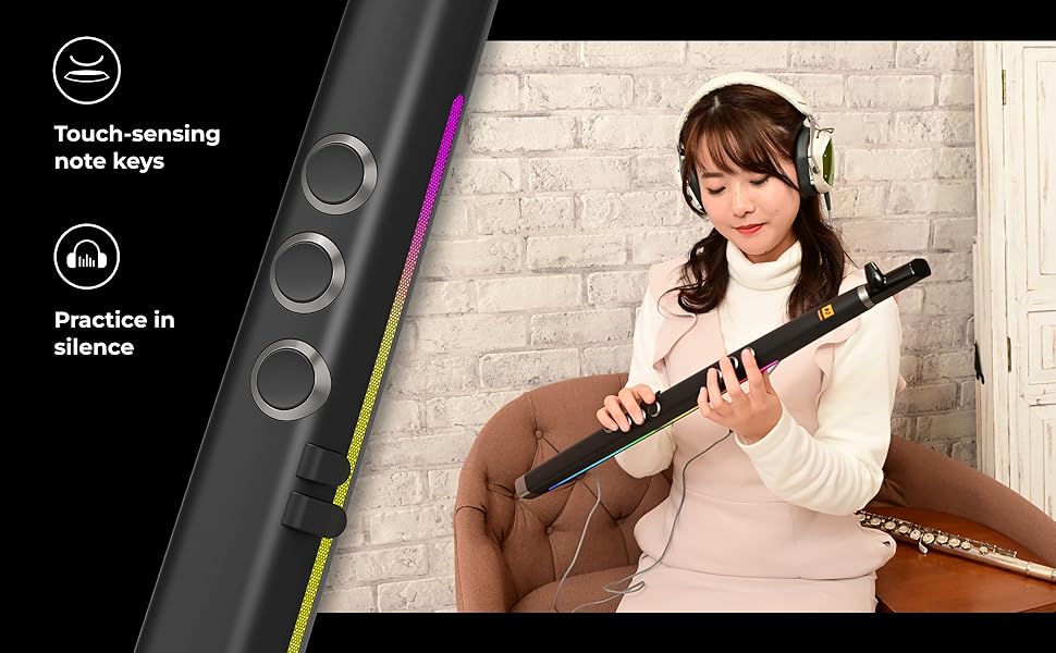 Amazon.com: Robkoo Wind Synthesizer R1 - Digital Wind Instrument, MIDI ...