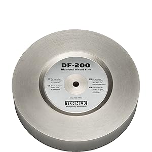 Amazon.com: Tormek DE-200 Diamond Wheel Extra Fine Grit 1200 - Leaves an Extra Fine Finish and ...