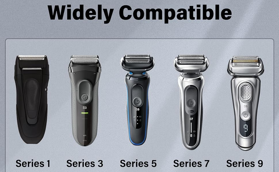 Amazon.com: PERFEIDY Power Cord for Braun Shaver Series 7 3 5 9 1 Charger for Braun 3040S S5 ...