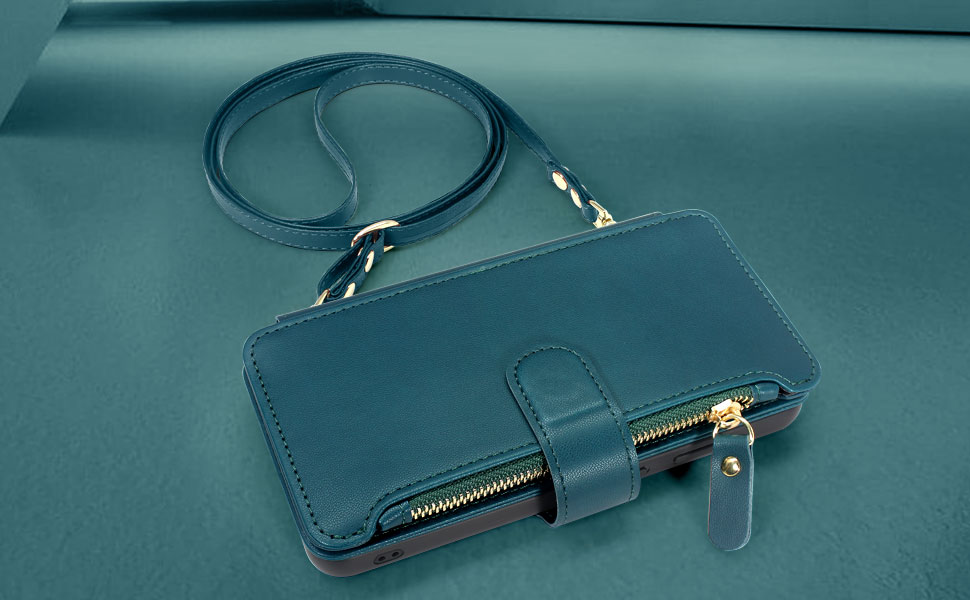 Amazon.com: Harryshell Crossbody for Samsung Galaxy S24 Plus 5G Case Wallet [8 Card Slots] with ...