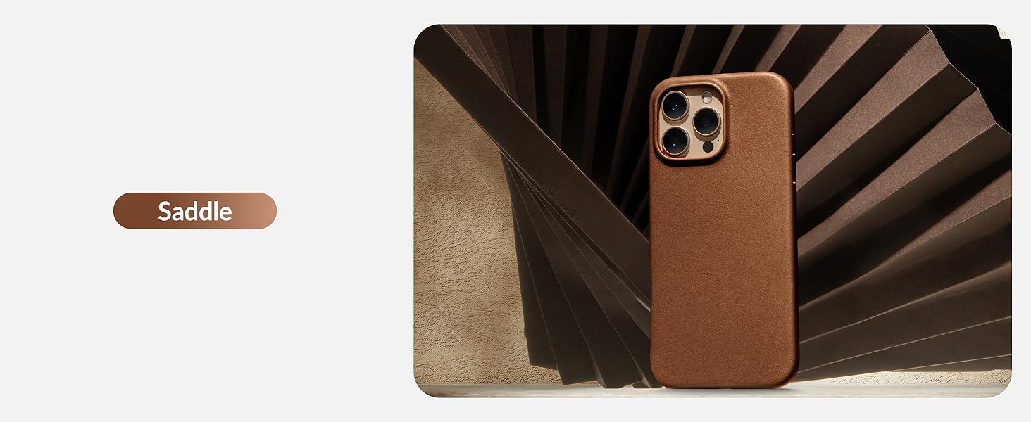 Amazon.com: LONLI Edition - for iPhone 16 Pro - Premium European Full Grain Leather Phone Case ...