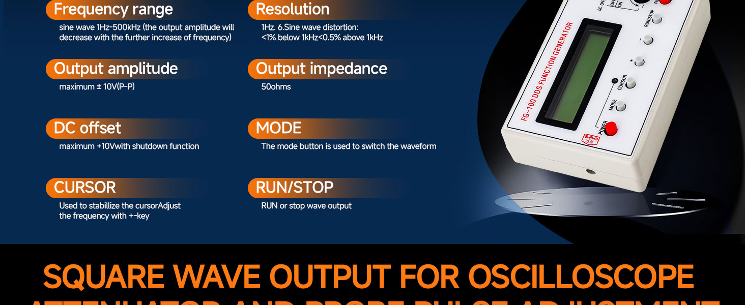 Fg 100 Dds Function Generator Dds Counter Sine Frequency 1hz 500khz Counter Source Generator