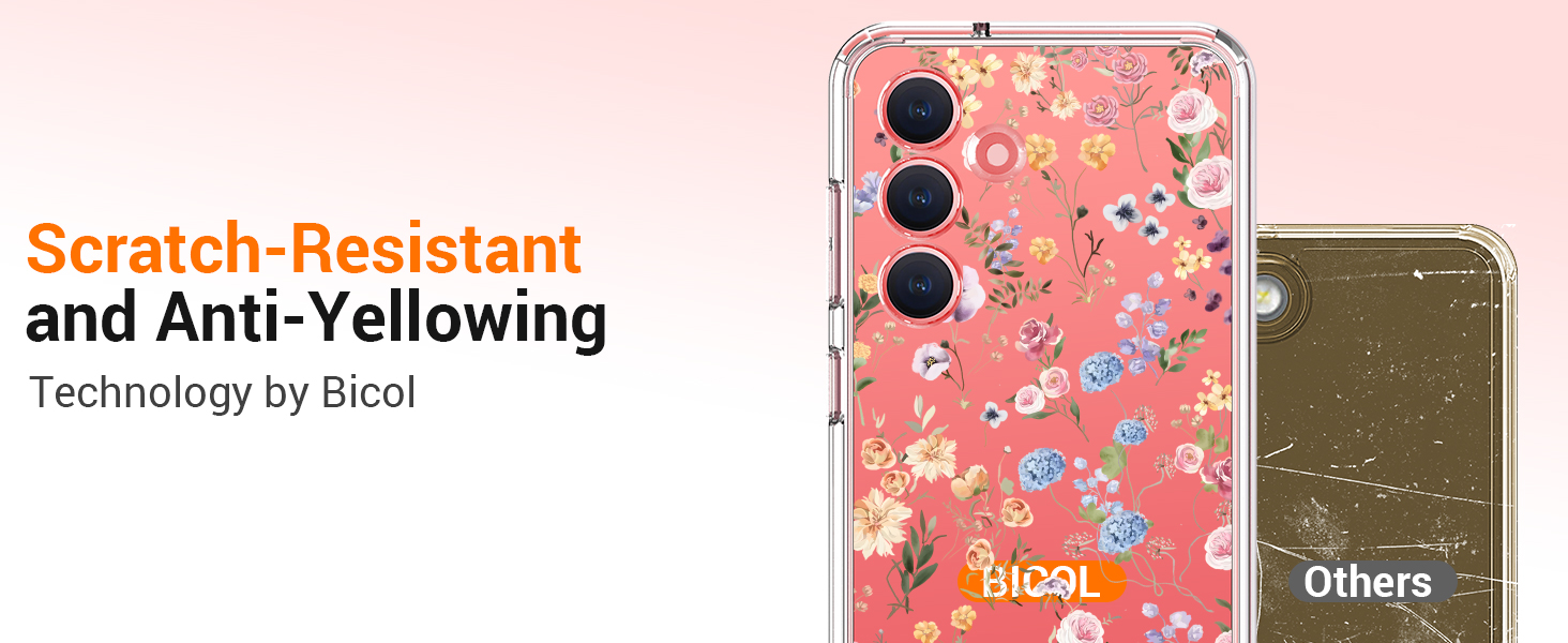 Amazon.com: bicol for Samsung Galaxy S25 Plus Case with Screen Protector,Enhanced Camera ...