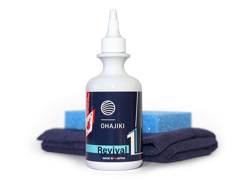 Amazon | OHAJIKI Revival1 リバイバル1 フッ素レジンコーティングと汚れ取りをまとめて1本で シャンプーで落ちない汚れを除去 磨き 水シミ除去 キズ消し ツヤ出し ...