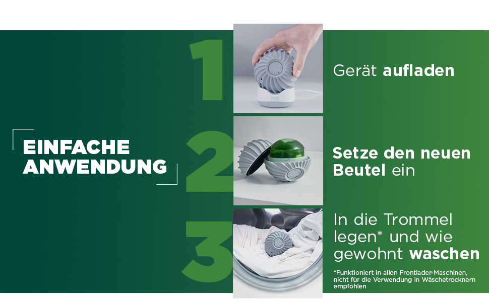 Persil Smartwash Starter Set (20 WL), Smart Detergent Dosing System Adjusts Detergent Dosage ...