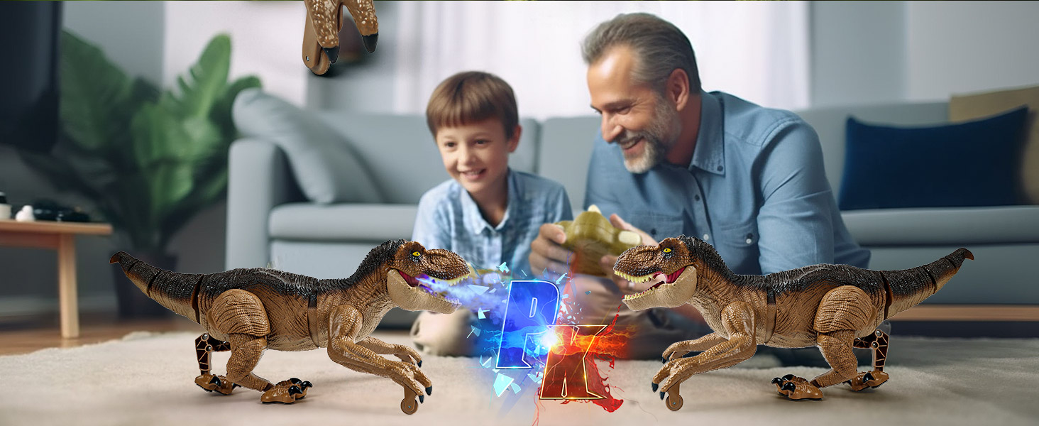 Amazon.com: RC Dinosaur Toys for Kids 3-5 Gesture Sensing T Rex Remote Control Dinosaurs for ...