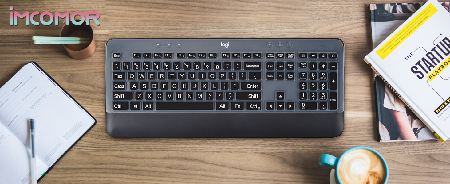 Amazon.com: Keyboard Cover Skin for Logitech MK540 MK545 Keyboard Skin for Logitech MK545 MK540 ...