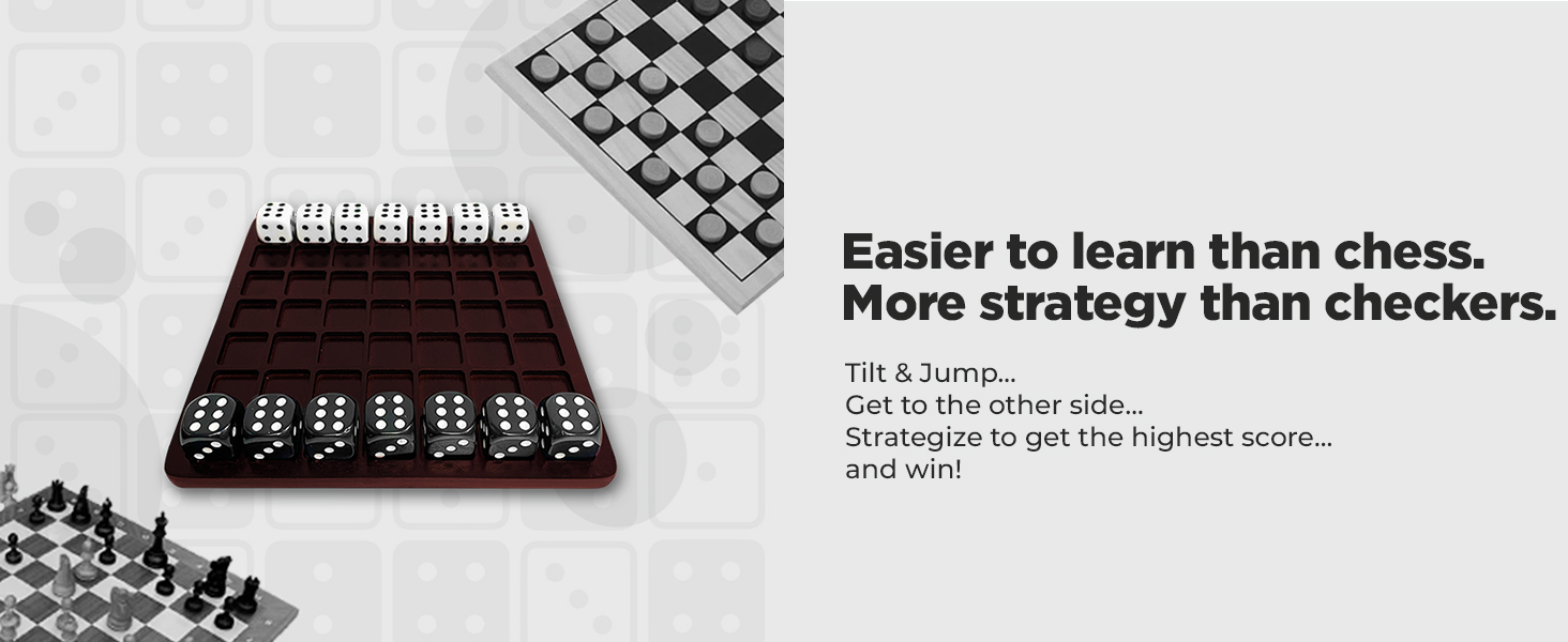 Amazon.com: Dittle™️- Dice Battle | 2 Player Dice Games for Adults ...