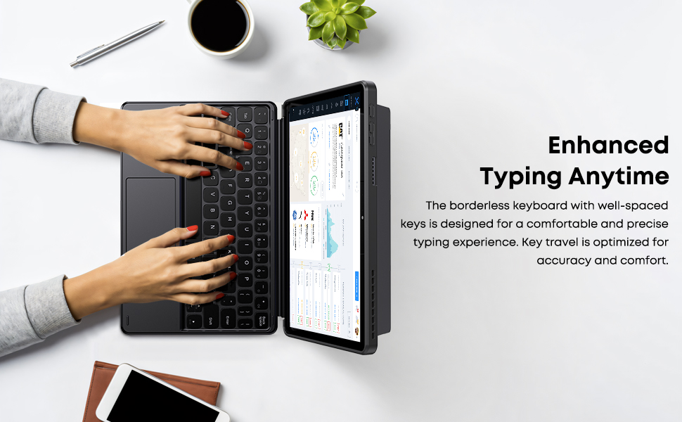 Amazon.com: CHUWI Hi10 X1 Tablet Keyboard with Touchpad, 2 in 1 Magnetic Keyboard for Hi10 X1 ...