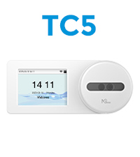 Amazon.com: NGTeco Cloud Time Clock, 5GHz WiFi Time Clocks for Employees Small Business, TC2 ...