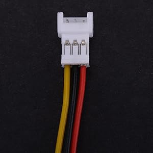 Amazon.com: 20pcs JST Connector, Micro JST 1.25mm 3 Pin Male Female Connector Plug with Wires ...