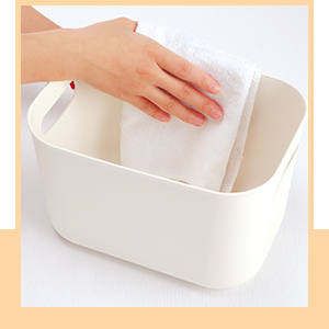 Amazon.com - Tuanse 8 Pieces White Plastic Storage Bins with Lids ...