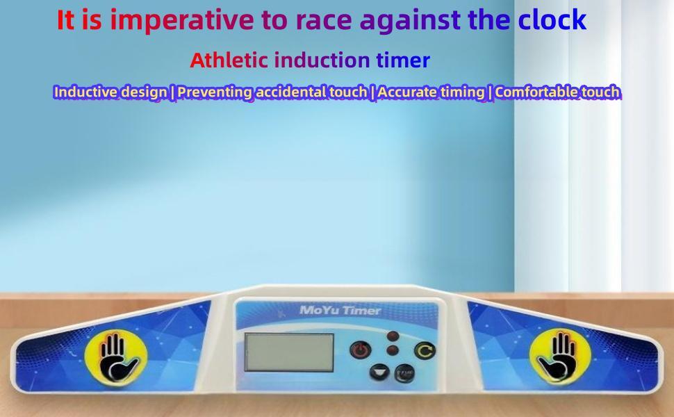 Elolicu Professional Timer Clock Machine, Speed Cube Timer Digital Timer Timer Clock Machine ...