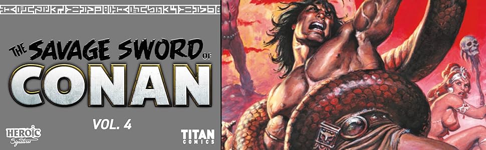 Amazon.com: The Savage Sword of Conan: The Original Comics Omnibus Vol.4 (SAVAGE SWORD OF CONAN ...