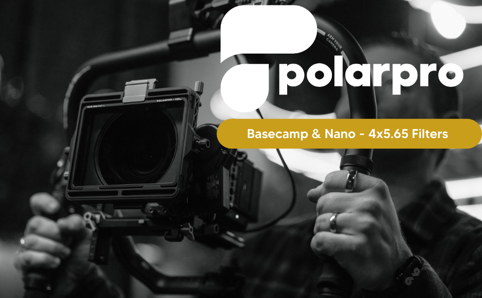 PolarPro - SilverMorphic - Filtre 4x5.65 - Cadre en Aluminium - Gravures du Filtre 100% Visibles ...