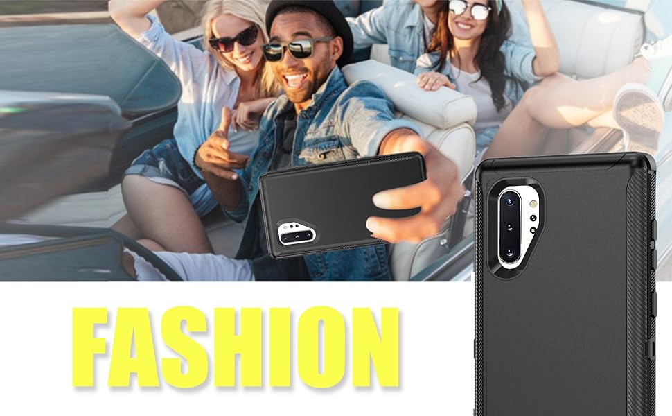 Amazon.com: AYMECL for Note 10+ Case,Samsung Note 10 Plus Case [Military Grade] 3 in 1 Full Body ...