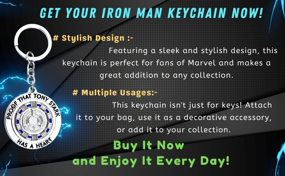 Iron Man Arc Reactor Marvel Keychain metal Unleash superhero style with our Avengers keychains ...