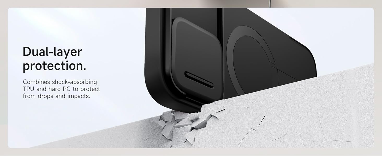 Amazon.com: SURITCH for iPhone 16 Case with Magnetic Camera Slide Cover and Adjustable Kickstand ...