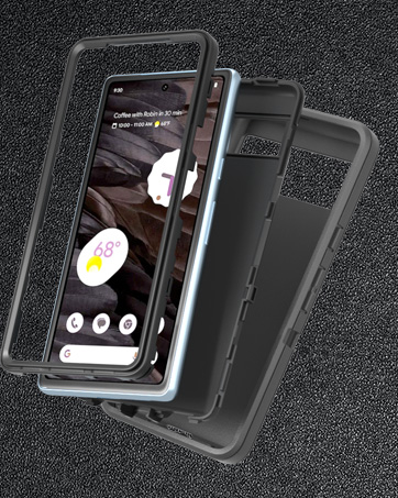 Amazon.com: TMIDVFV Compatible with Google Pixel 7A Case, with Belt Clip Holster Heavy Duty ...