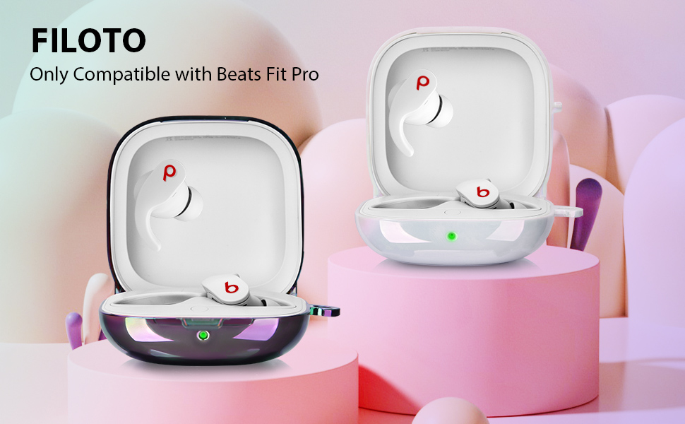 Amazon.com: Beats Fit Pro Case Cover, Filoto Bling Crystal PC Beats Fit ...