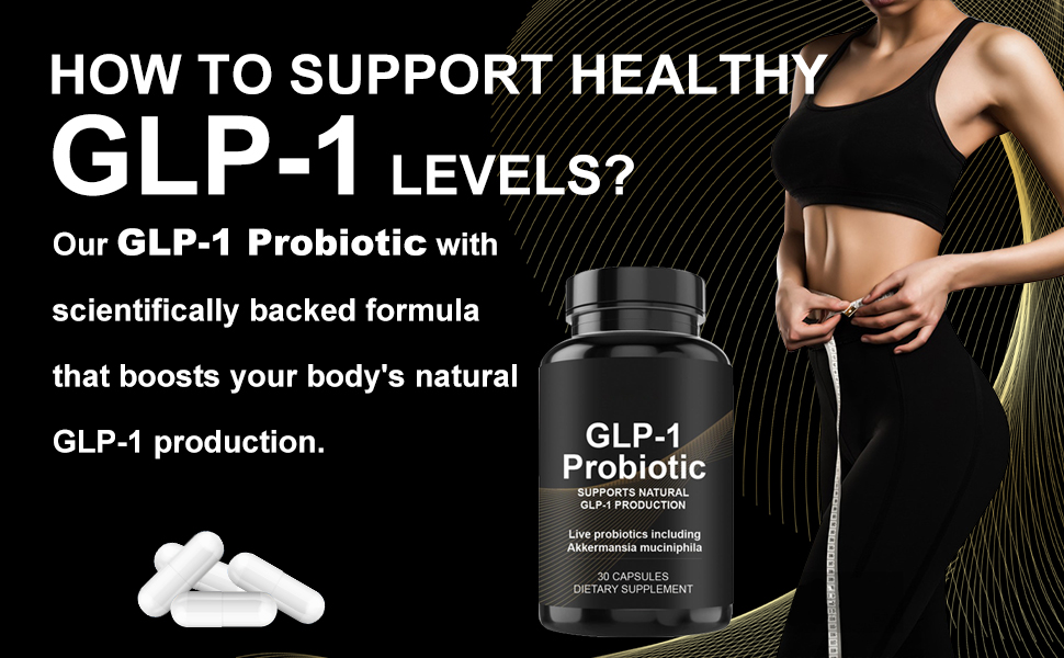 Amazon.com: Alfulizy GLP-1 Probiótico - Probiótico multicepa 500M AFU + prebiótico, para hombres ...