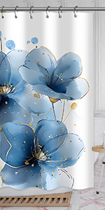 Amazon.com: She Love Black and Grey Abstract Shower Curtain Modern Geometric Art Minimalist ...