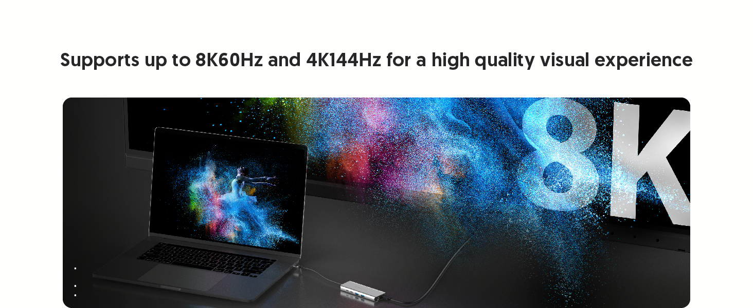 Amazon.com: j5create USB4 8K Multi-Function Hub - 8K60/4K144 HDMI, 2.5G Ethernet, PD Charging ...