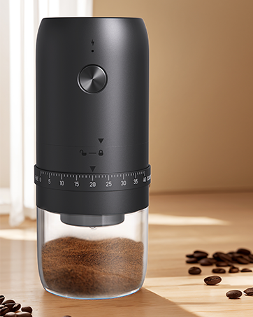Amazon.com: Portable Electric Burr Coffee Grinder with 40 Adjustable Settings, Small Electric ...