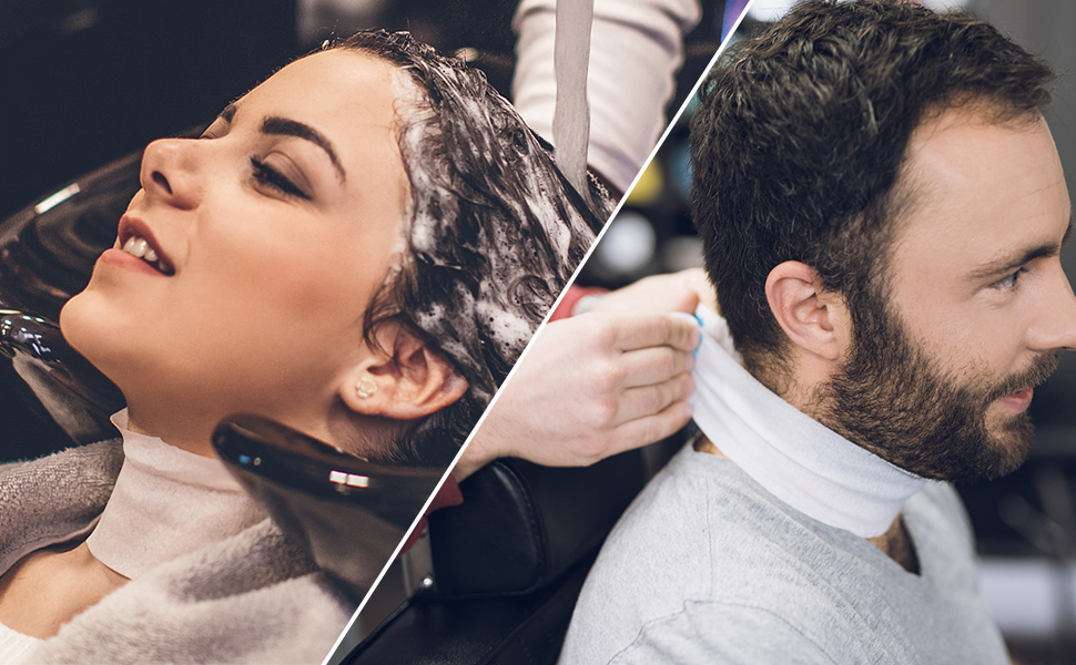 Amazon.com : NICEMOVIC 10 Rolls Disposable Barber Paper Neck Strips Bulk Barber Accessories ...