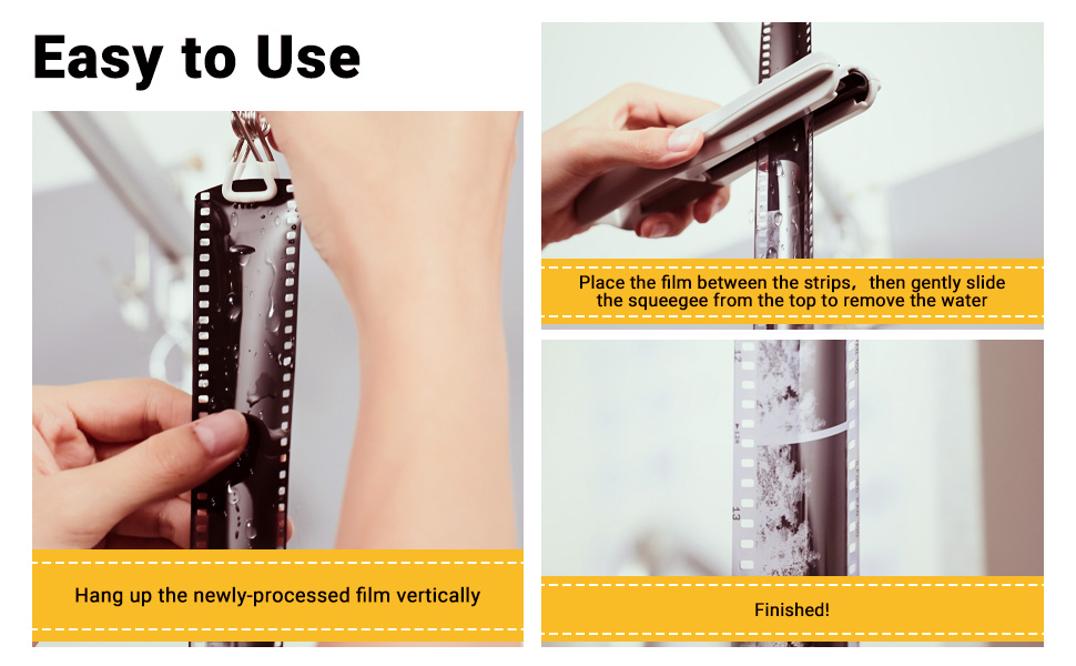 Amazon.com : JJC 35mm 120 Film Squeegee,Film Wiper Compatible for 135 120 Negative Film with ...