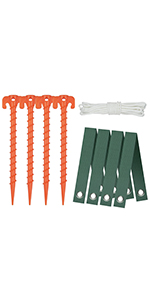 Amazon.com : Tree Straps for Staking, 8 PCS Tree Support Straps for ...