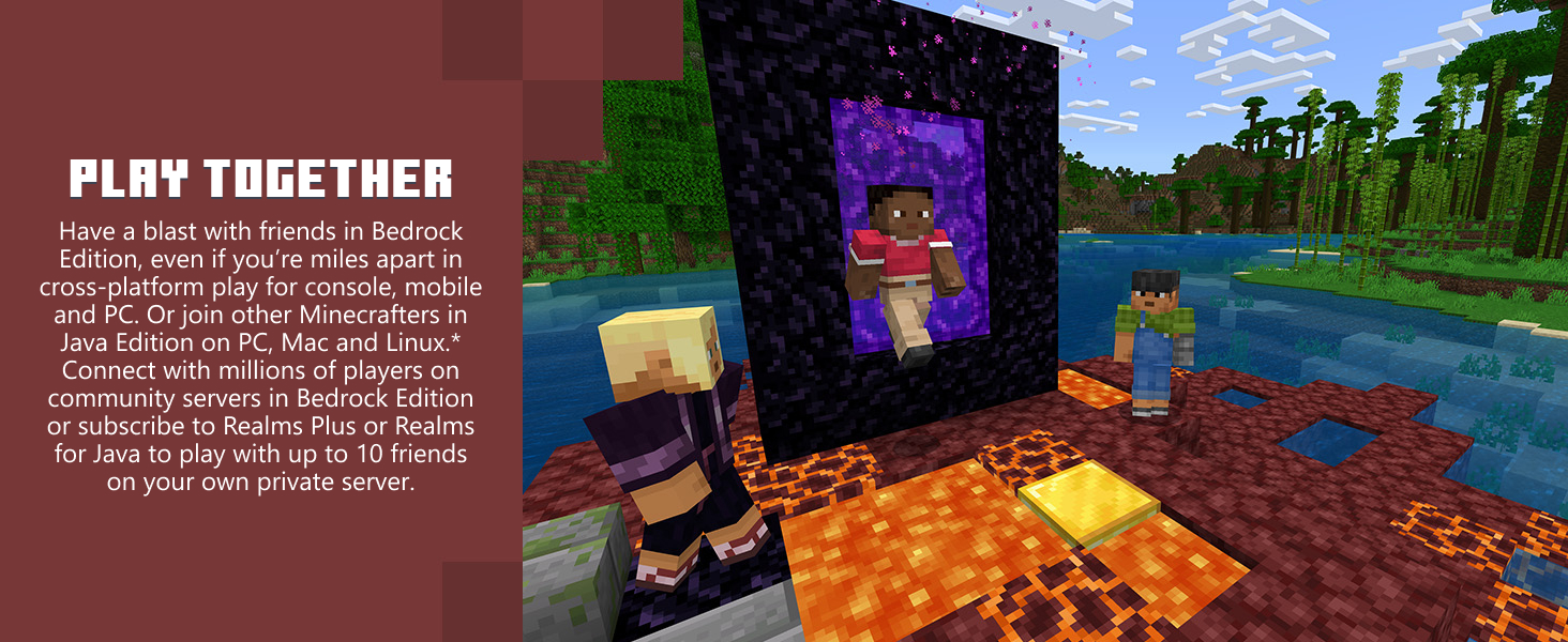 Minecraft: Java & Bedrock Deluxe Collection | Windows 10/11 - Download ...