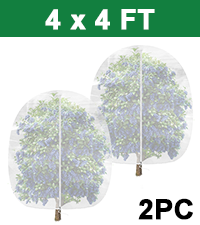 Amazon.com : OZMI Bird Netting for Garden Blueberry Bushes Fruit Tree Netting Cover 4 x 4 FT, 2 ...