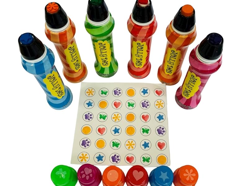 Thomas & Anca Club Supplies Ltd 6 x 35ml Bingo Dabbers for Bingo ...