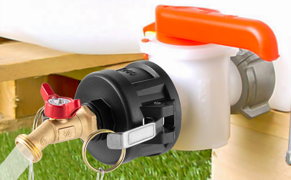 Amazon.com: Tigbear IBC Tote Adapter, 2’’ Cam Lock Adapter for IBC Tote ...