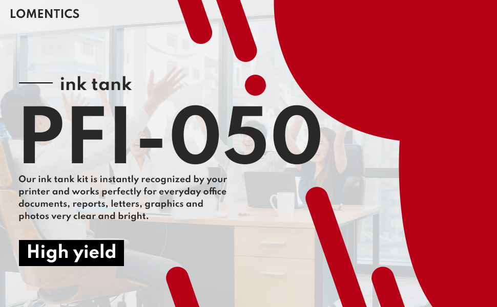 Amazon.com: PFI-050 Depósito de tinta de pigmento 70ML (paquete de 4 unidades, negro cian ...