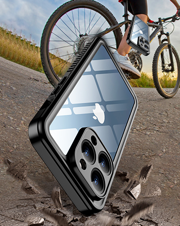 Amazon.com: Oterkin for iPhone 15 Pro Max Case Waterproof, Full Body Rugged Phone Case with ...