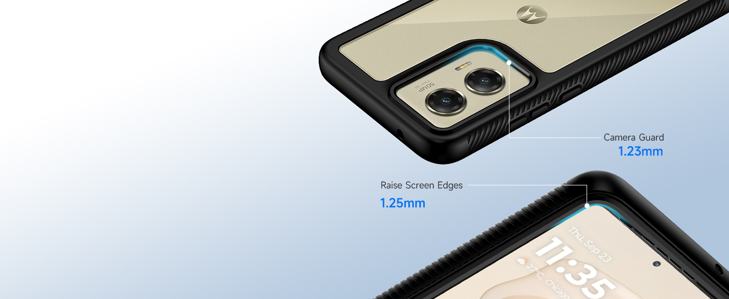 Amazon.com: seacosmo Case for Motorola Moto G Stylus 5G 2024, with Built-in Screen Protector ...