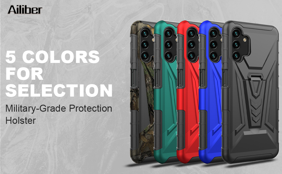 Amazon.com: Ailiber for Samsung Galaxy A15 5G Holster Case, Samsung A15 5G Case with Screen ...