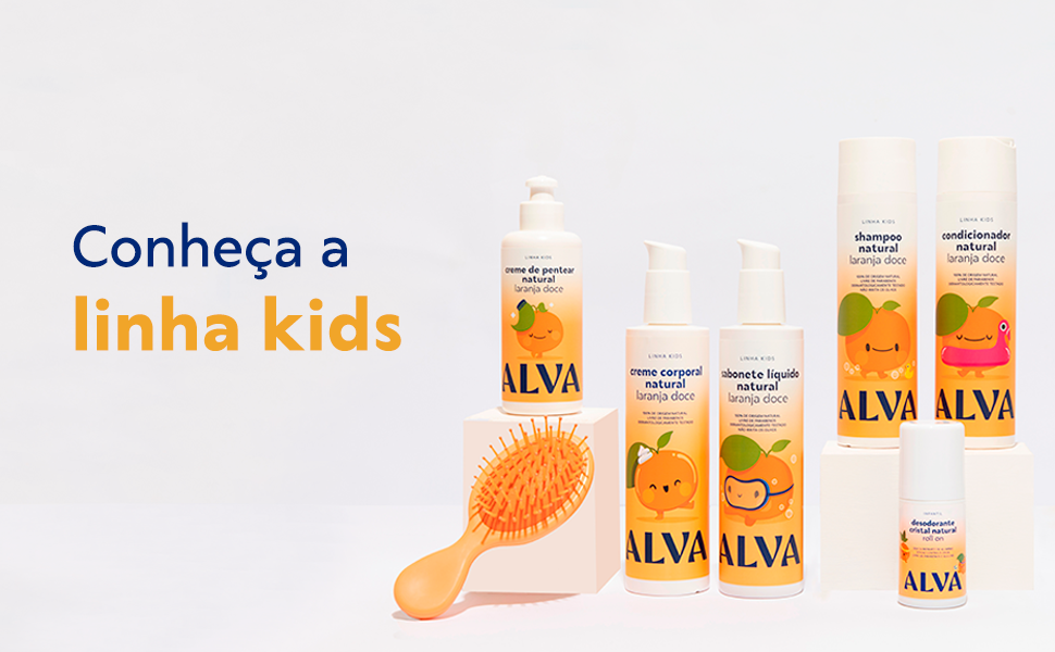 Alva Desodorante em barra infantil Camomila Vegano 33g | Amazon.com.br